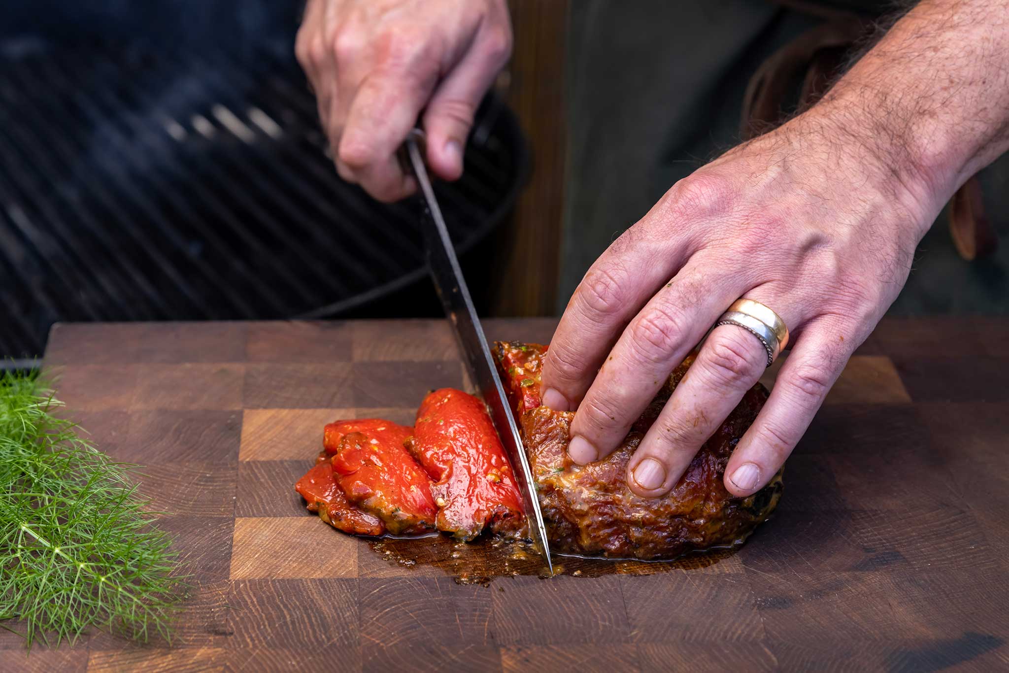 Grillad melon ger sommarbuffén söt och saftig ton | GB Foodservice